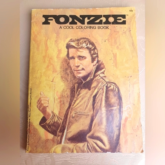 Other | Collectible Fonzie Coloring Book 1976 | Poshmark
